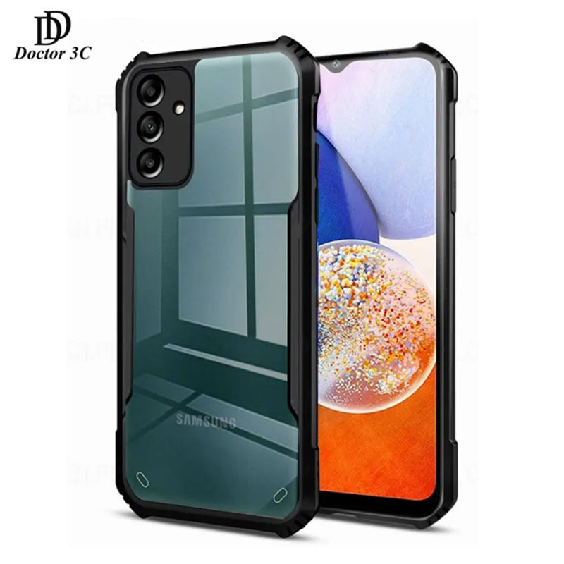 Hard Acrylic Silicone Shockproof Slim Clear Cover Case For Samsung ss Galaxy A16 A06 A56 A36 A26 ...