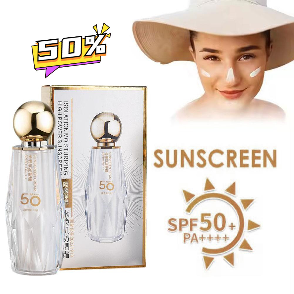 Sunscreen Moisturizing Matte SPF50+ PA Sun Stick Whitening Anti Aging Face Sunscreen Oil Control ...