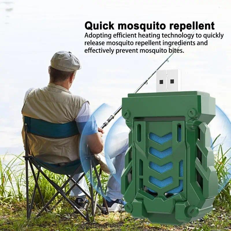 Portable Mosquito Repellent Scent-Free USB Heating Wireless Mosquito ...