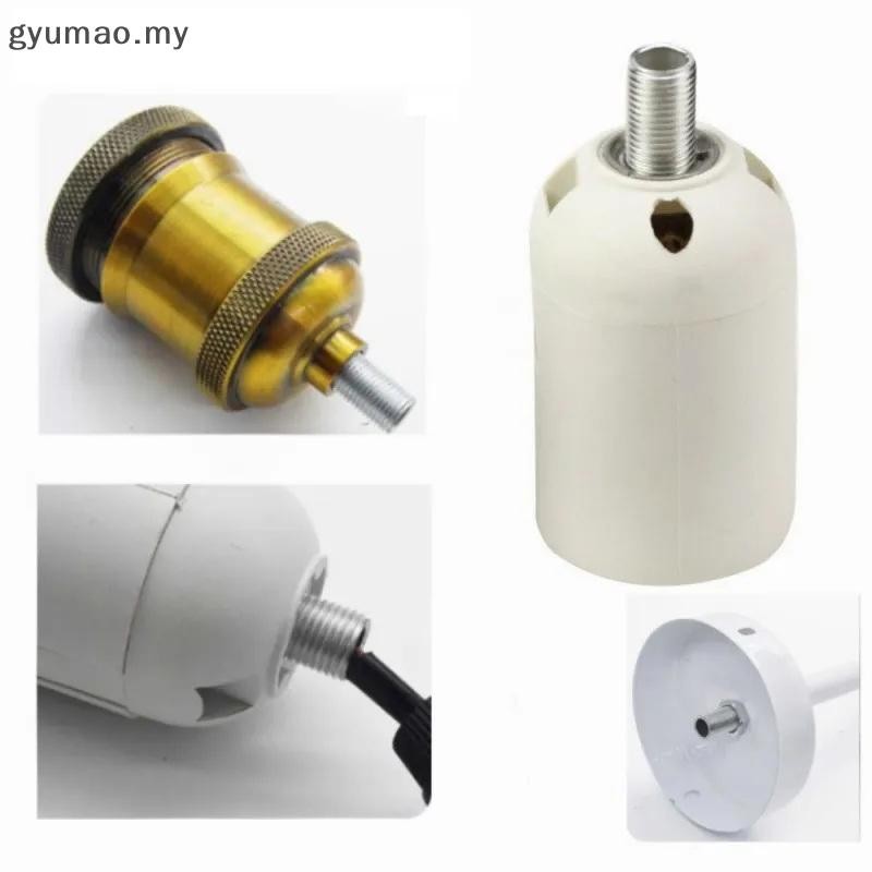 GYU 10Pcs M10 Lamp Tooth Tube Metal Hollow Threaded Tube Screw Nut Lamp ...