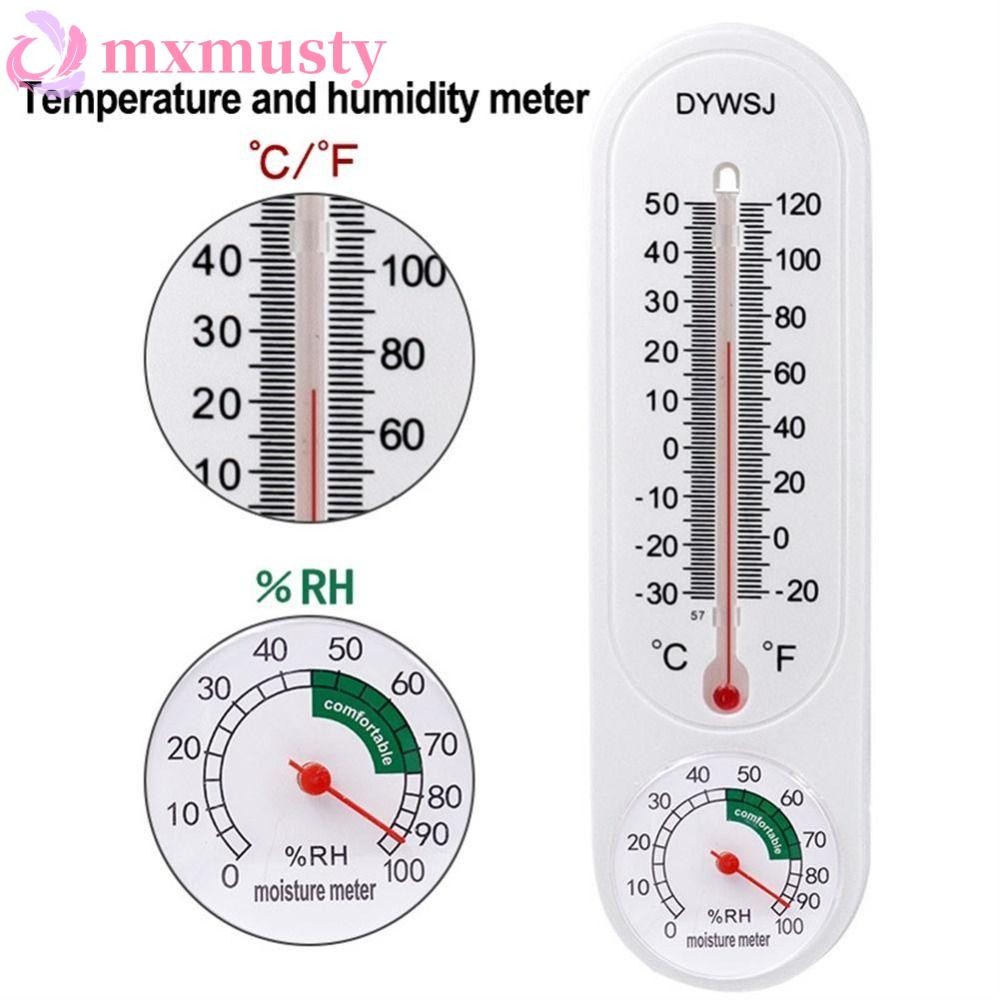 MXMUSTY Temperature Humidity Gauge Humidity Meter Sensor Temperature ...
