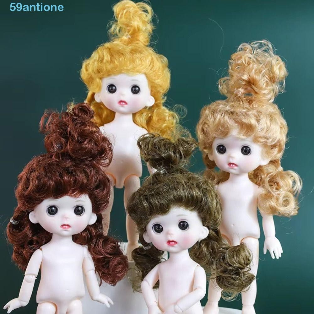 ANTIONE 1/8 BJD Movable Joint Doll Body, Moveable DIY Nude 13 Joints ...
