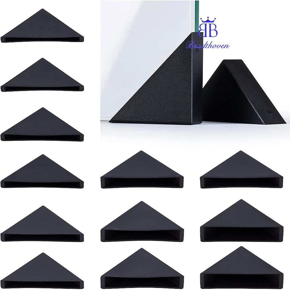 1Bag 60Pcs Triangle Corner Protector 6 Sizes Plastic Glass Table Shelf ...