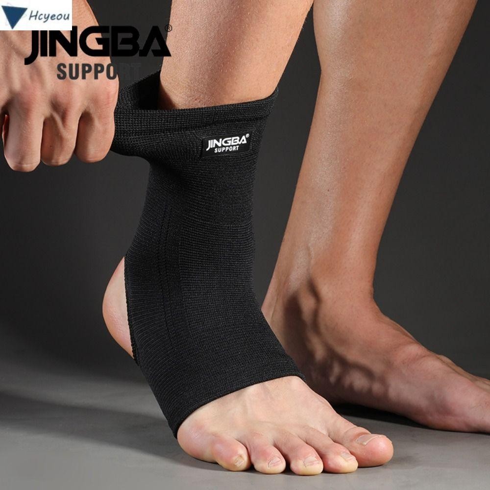 HCYEOU Ankle Support, Black Nylon Ankle Brace, M/ L/ XL Achilles Tendon Brace Pain Relief ...