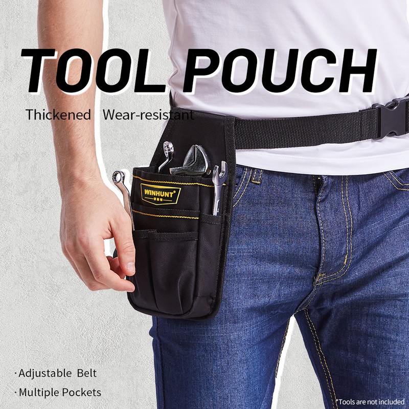 WINHUNT Tool Pouch Tool Belt Pouches with Belt Clip Utility Mini Tool ...