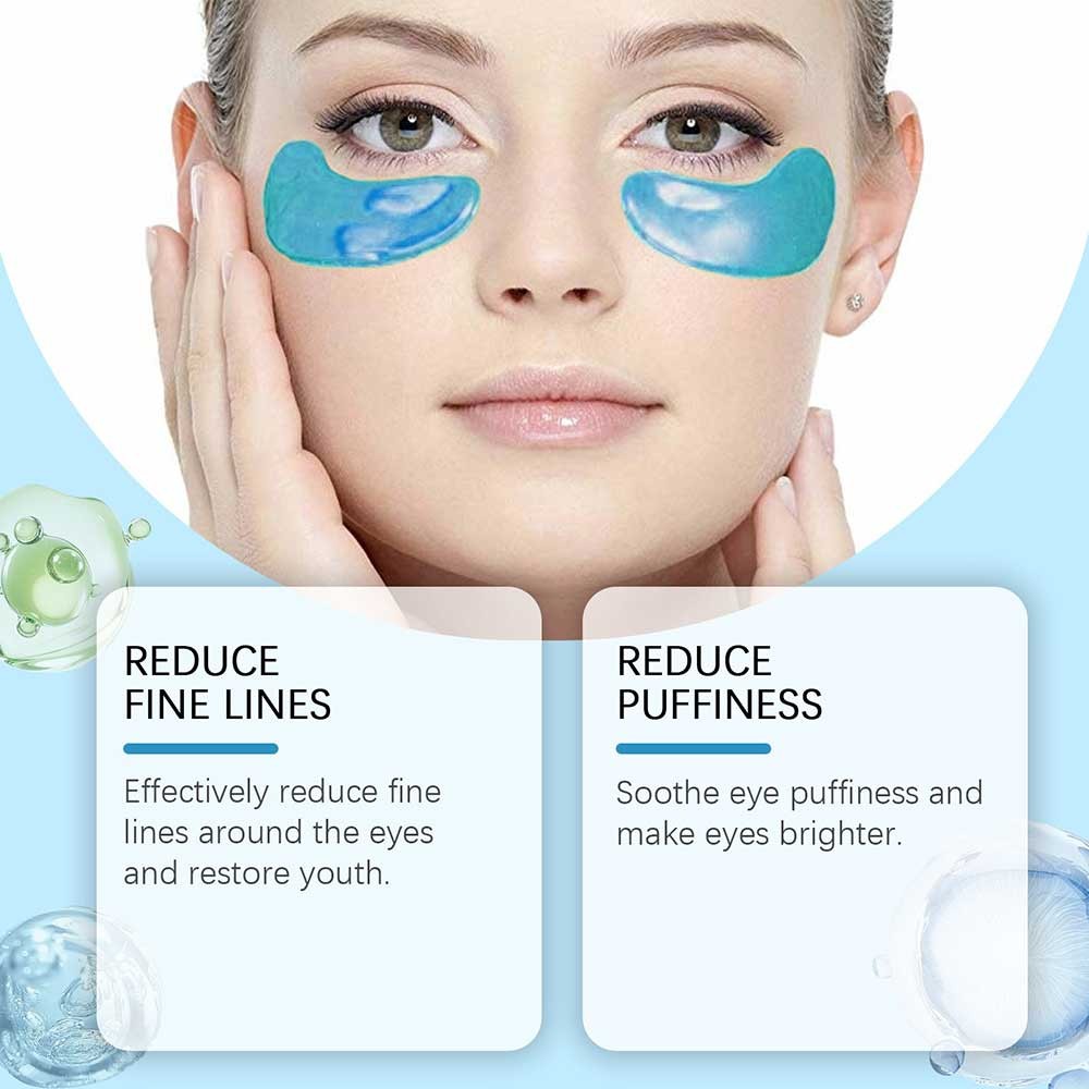 60PCS Hydrogel Hyaluronic & Retinol Eye Mask Nourish And Moisturize ...