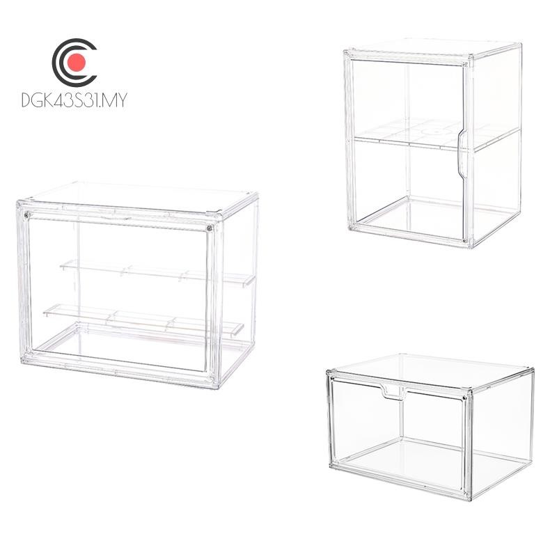 Display Stand Transparent Ladder Model Storage Box Hand Puppet Display ...