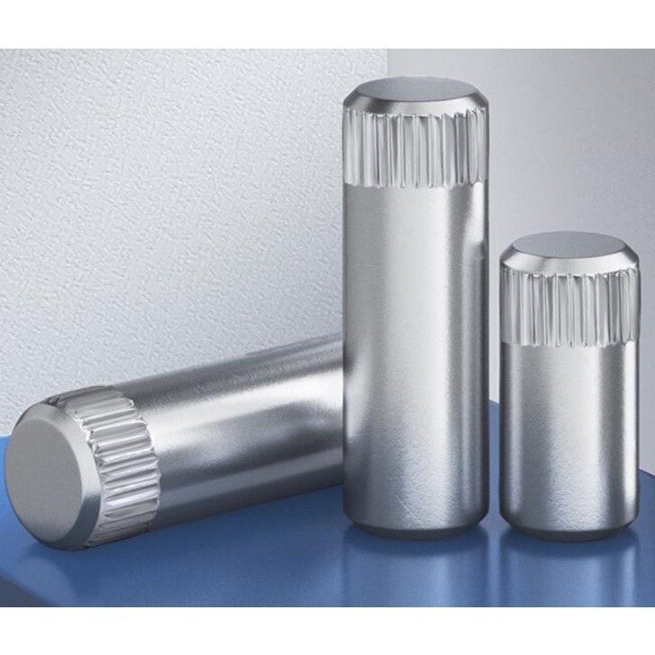 M1.5 M2 M2.5 M3 M4 M5 M6 M8 Sus304 Steel Knurled Cylindrical Pin Nail ...