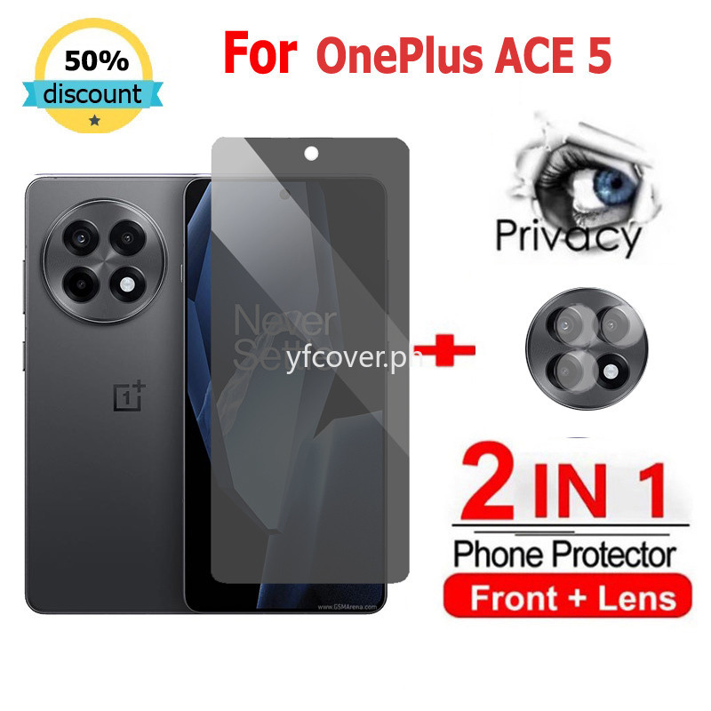 OnePlus ACE 5 5G Privacy Tempered Glass For OnePlus 13 13R 11 12 10T 9 ...