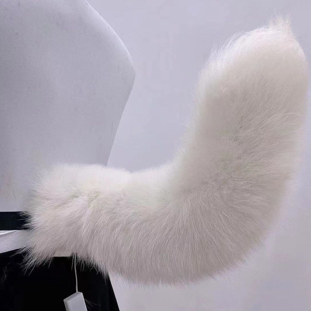 Animal Tail Fox Big Tail Ear Props Wolf Tail Electric COS Three-speed-2 ...