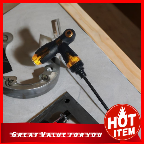 T-Style Screwdriver Handle Adjustable Rod No Magnetic Drill Included T ...