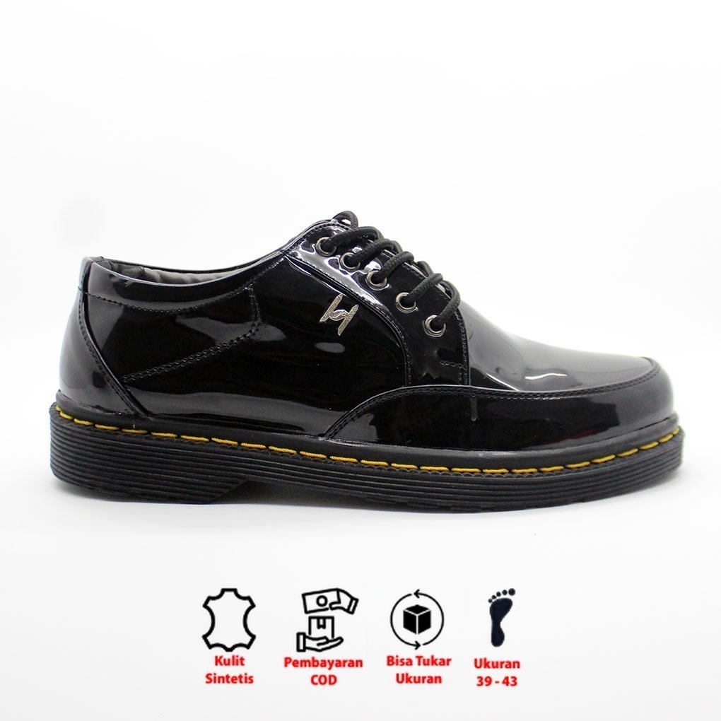 Newest Docmart CASUAL Shiny Docmart Boots HASHIRA - Semi FORMAL Shoes ...