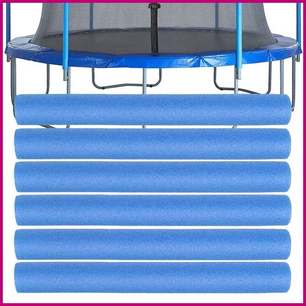 Trampoline Enclosure Foam Smooth Blue Enclosure Cover for Trampoline ...