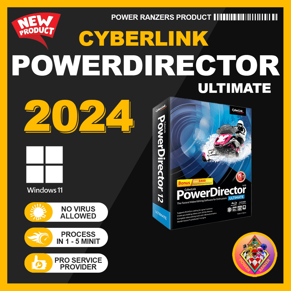 CyberLink PowerDirector Ultimate EASY INSTALL SOFTWARE LIFETIME PREMIUM ... CyberLink PowerDirector Ultimate EASY INSTALL SOFTWARE LIFETIME PREMIUM ...