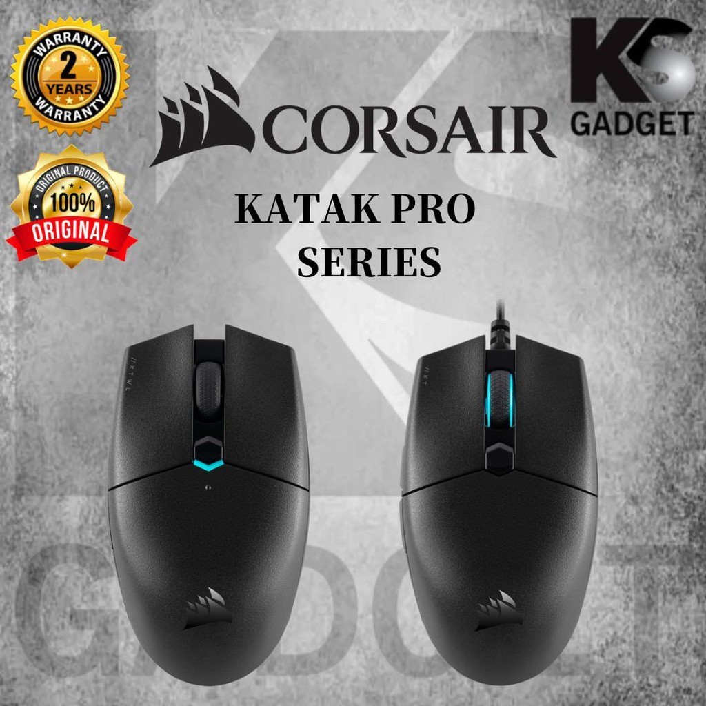 CORSAIR KATAR Pro WIRED/ WIRELESS Ultra Lightweight Optical Sensor ...