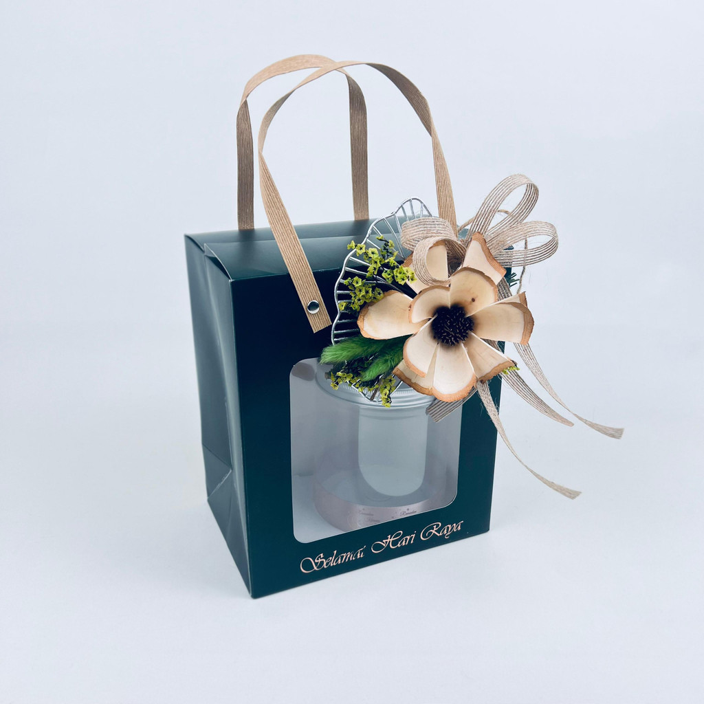 SHIOK EID Hari Raya Gift Box With Transparent Window | Kotak Hadiah ...