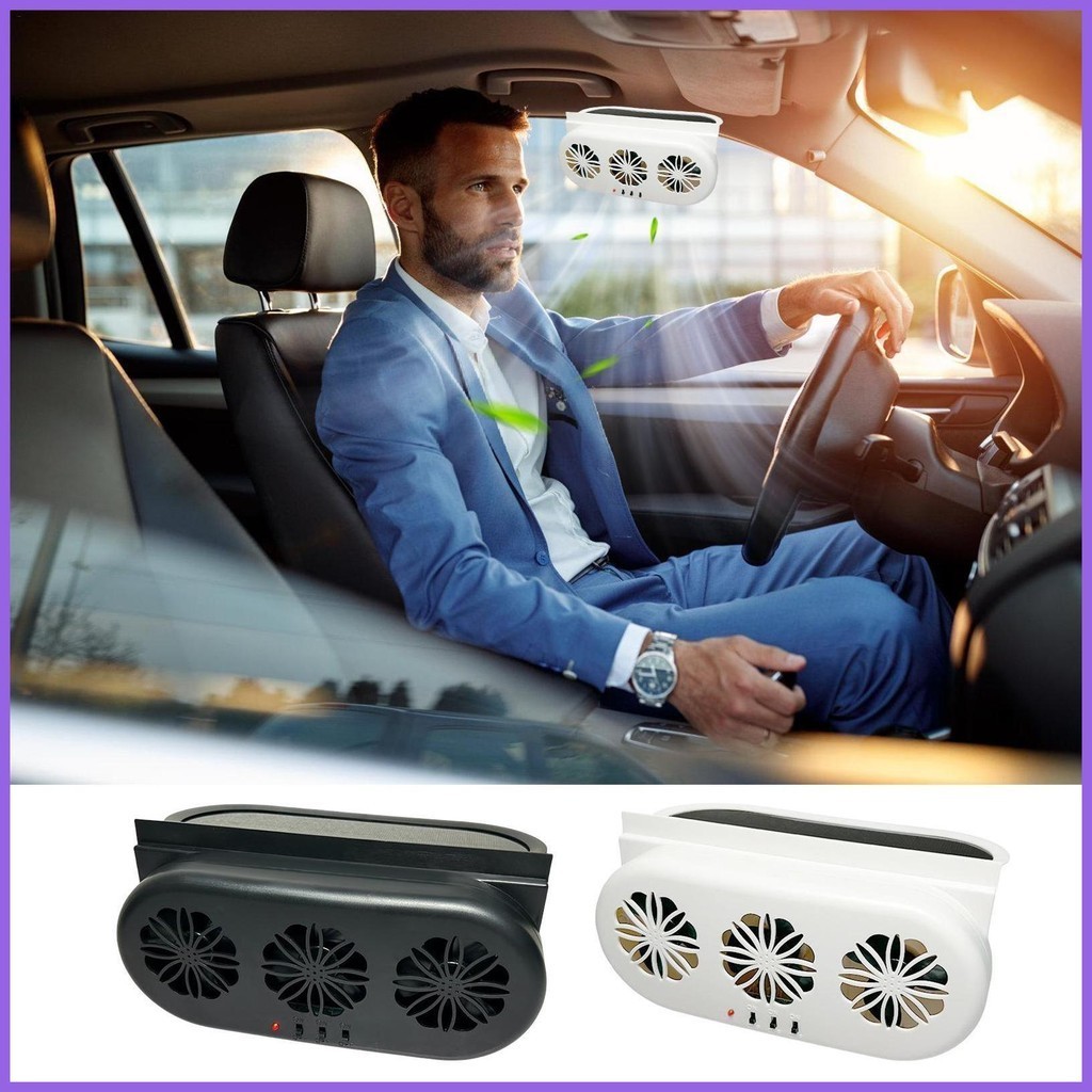 Car Ventilation Fan Auto Exhaust Cycle Fan Efficient Ventilation ...
