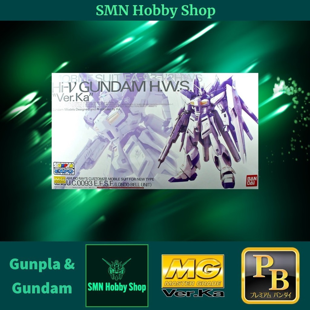 MG 1/100 RX-93-2 Hi-Nu HWS Ver KA Clear Expo Gunpla Gundam Toys Model Kit [Mobile Suit Gundam ...
