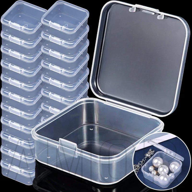 SFSE- Flip Cover Small Case - Dustproof - Jewelry Packaging Storage Box ...