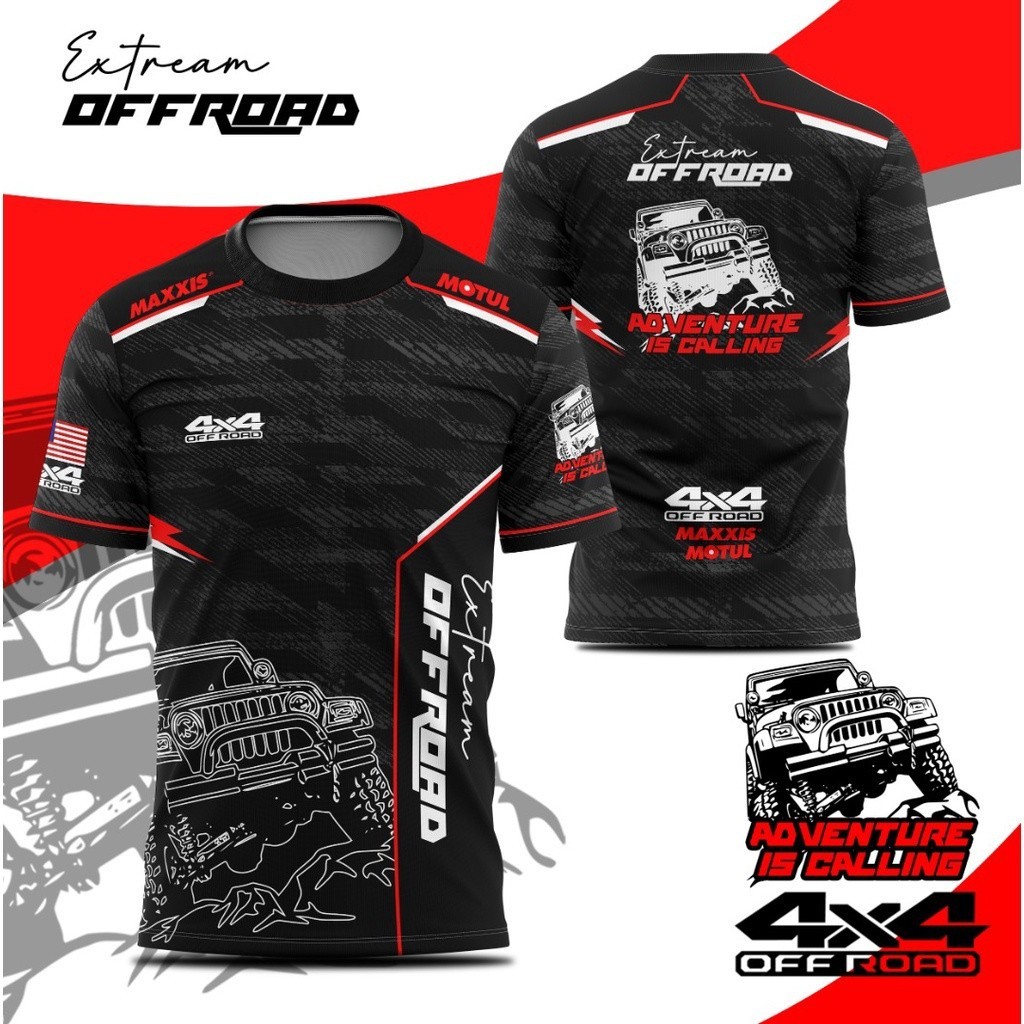 [02] tshirt sublimation 4x4 Extreme offroad | shirt Offroad Adventure ...