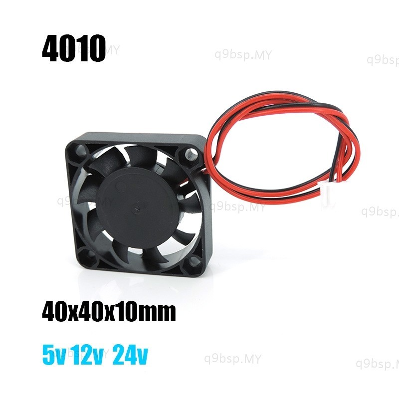 4010 40x10mm 40x40x10mm DC Cooling Fan 5V 12v 24V For Oil Bearing ...