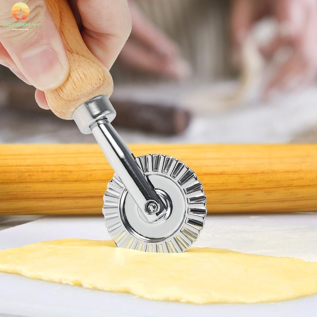 Pastry Wheel Cutter Aluminum Alloy Pastry Cutting Wheel with Ergonomic ...