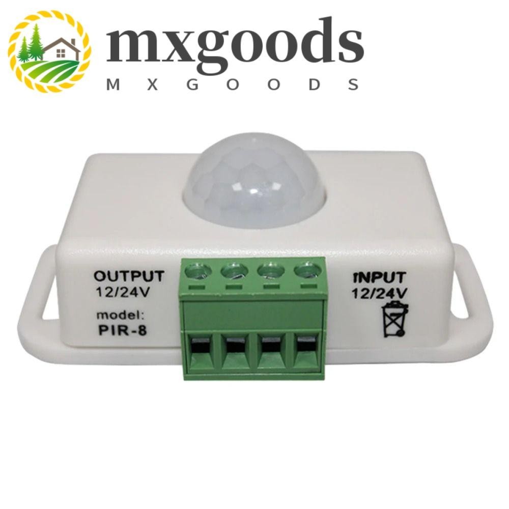 MXGOODS PIR Motion Sensor Switch, Low Pressure Adjustable Infrared ...