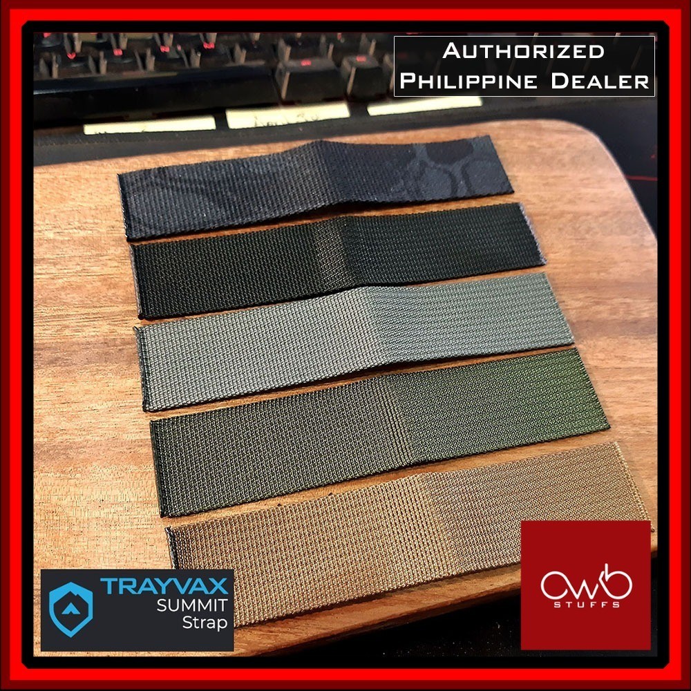 Trayvax Summit - Strap - Accessory - Shadow Black - Stone Grey - OD ...