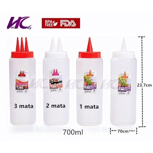 (HC) 3, 2, 1 MATA Acuan Roti Jala /Jala mould /Multipurpose Tube Bottle ...