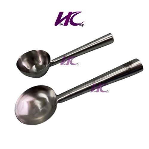 (HC) Round Shaped Rice Scoop stainless Steel Soup Ladle /Rice Ladle ...