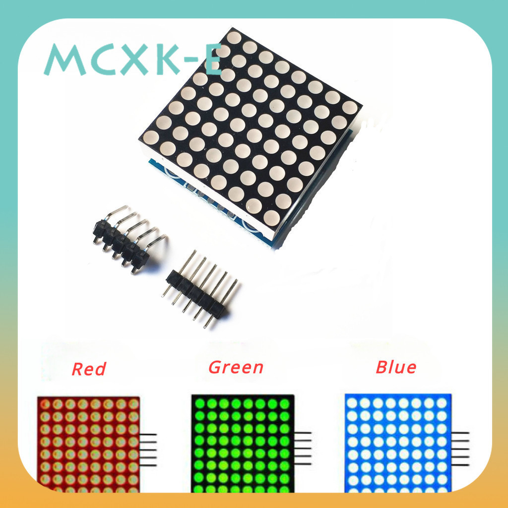 MAX7219 dot matrix module microcontroller module display module finished goods , Can be together ...