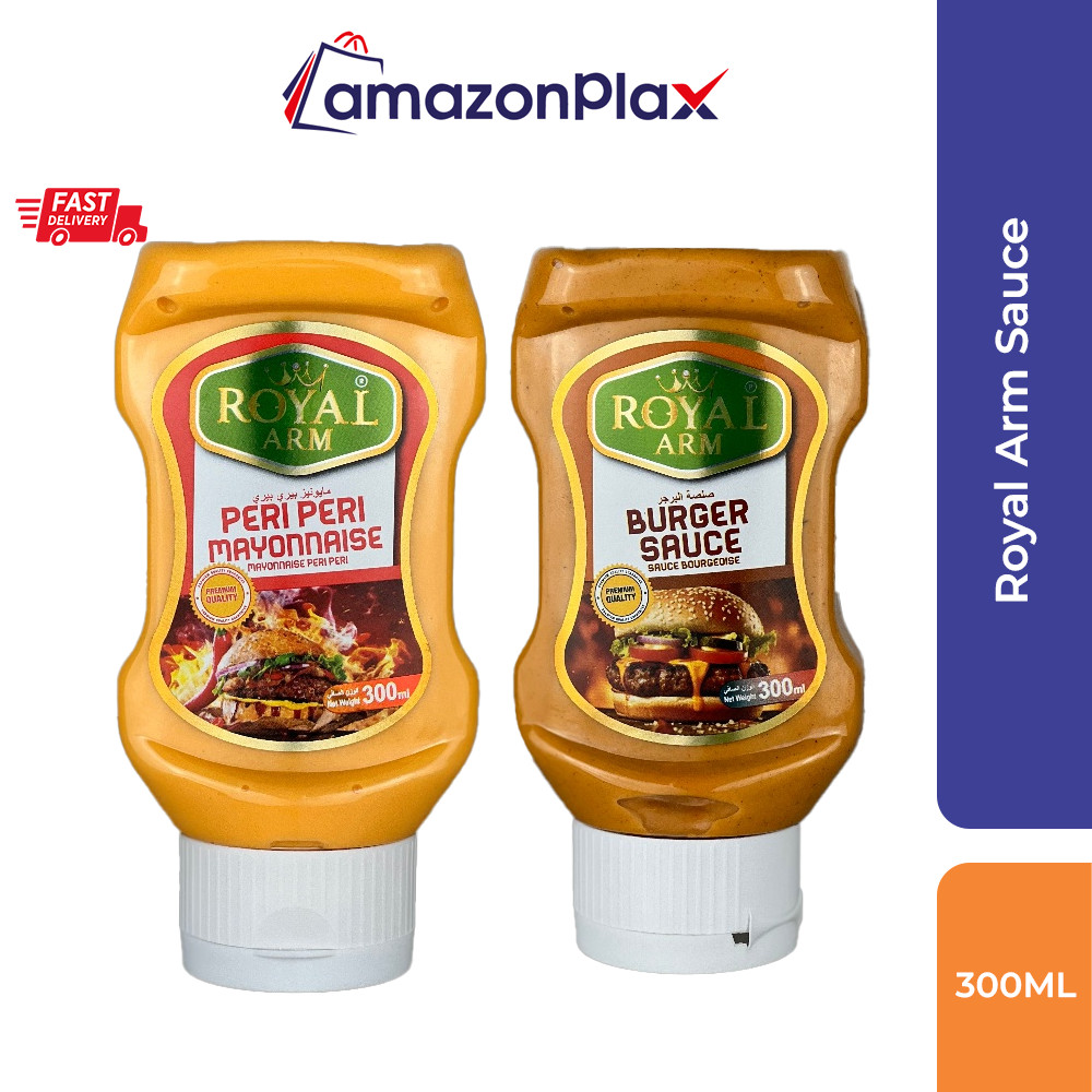 Royal Arm Gourmet Sauce – Peri Peri Mayo / Burger Sauce (300ML ...