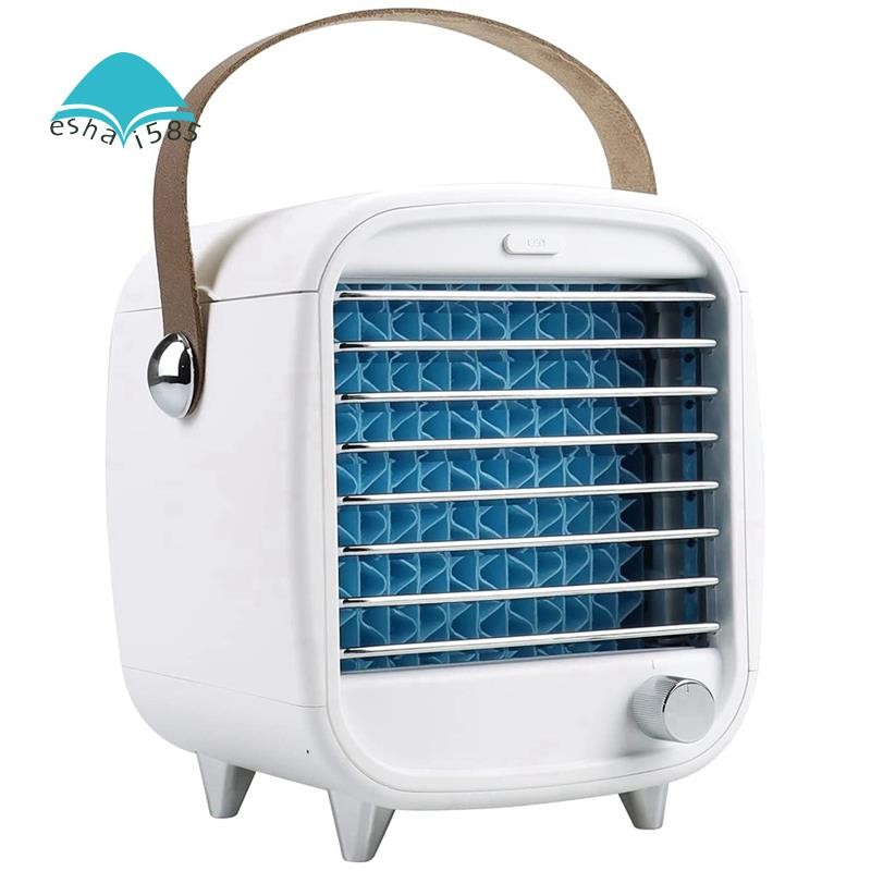 Mini Air Conditioner Fan White Air Conditioner Upgraded 3 in 1 Personal ...