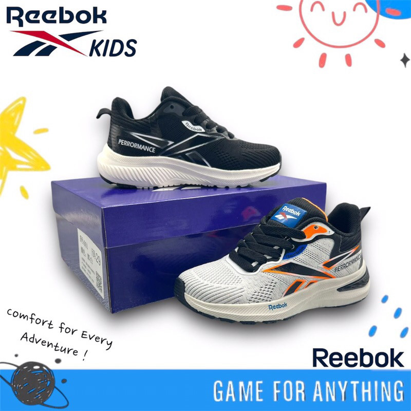 Kids & Girls Reebok Outdoor Extremely Energy Sport Running Shoes Kasut ...