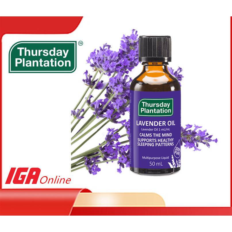 [EXP 11/2028] Thursday Plantation Lavender Oil 100% Pure ( 50ml ...