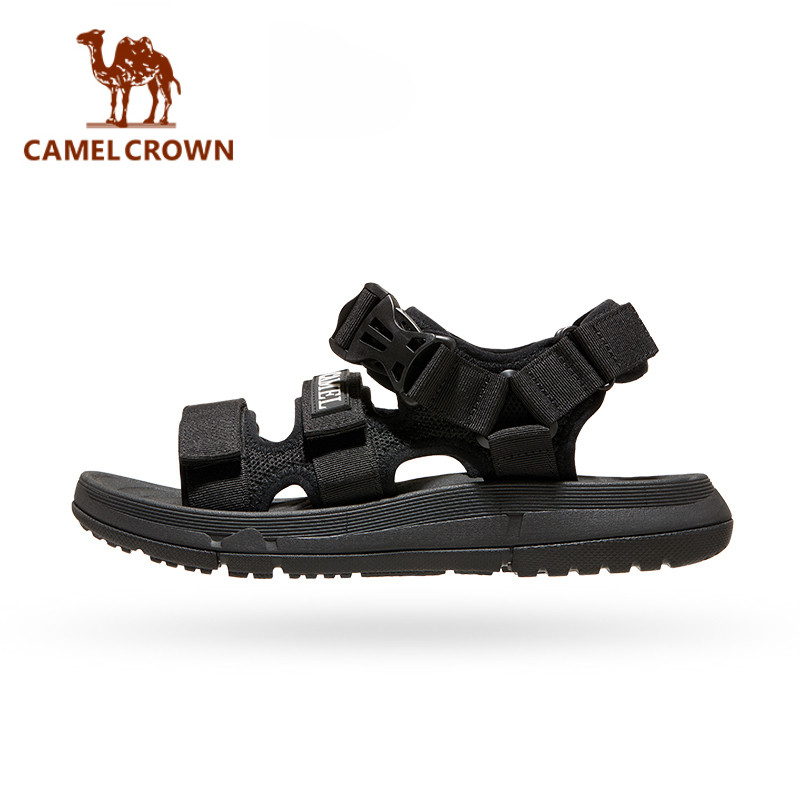CAMEL CROWN Men's Sandals Casual Beach Sandals Thickened Sole Sports Sandals | Shopee Malaysia