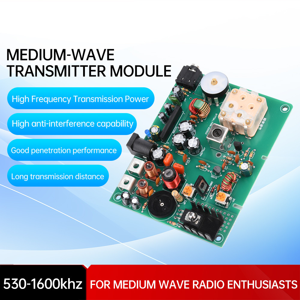 530 1600khz Amplitude Modulation Transmitter Am Radio Experimental