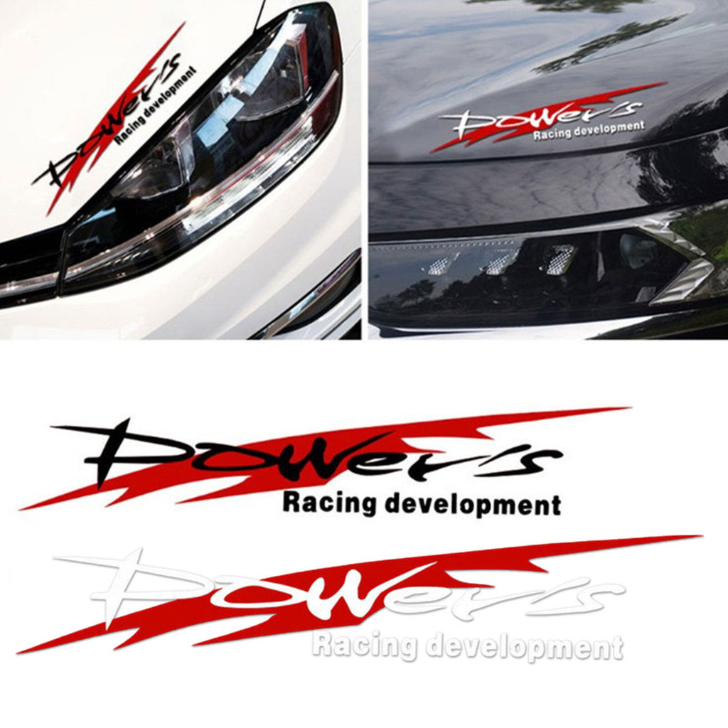 Racing Development Car Sticker Personality Trend Power's Racing Sports ...