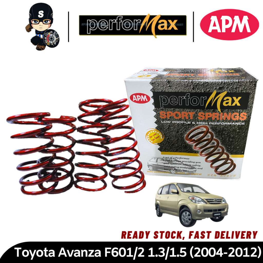 APM Performax Toyota Avanza F601/2 1.3, 1.5 (2004-2012) Lowered Sport ...