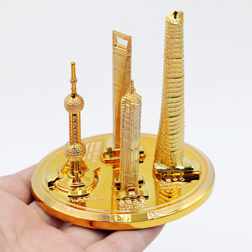 Menara Mutiara Oriental Model Bangunan Mercu Tanda Shanghai Pusat ...