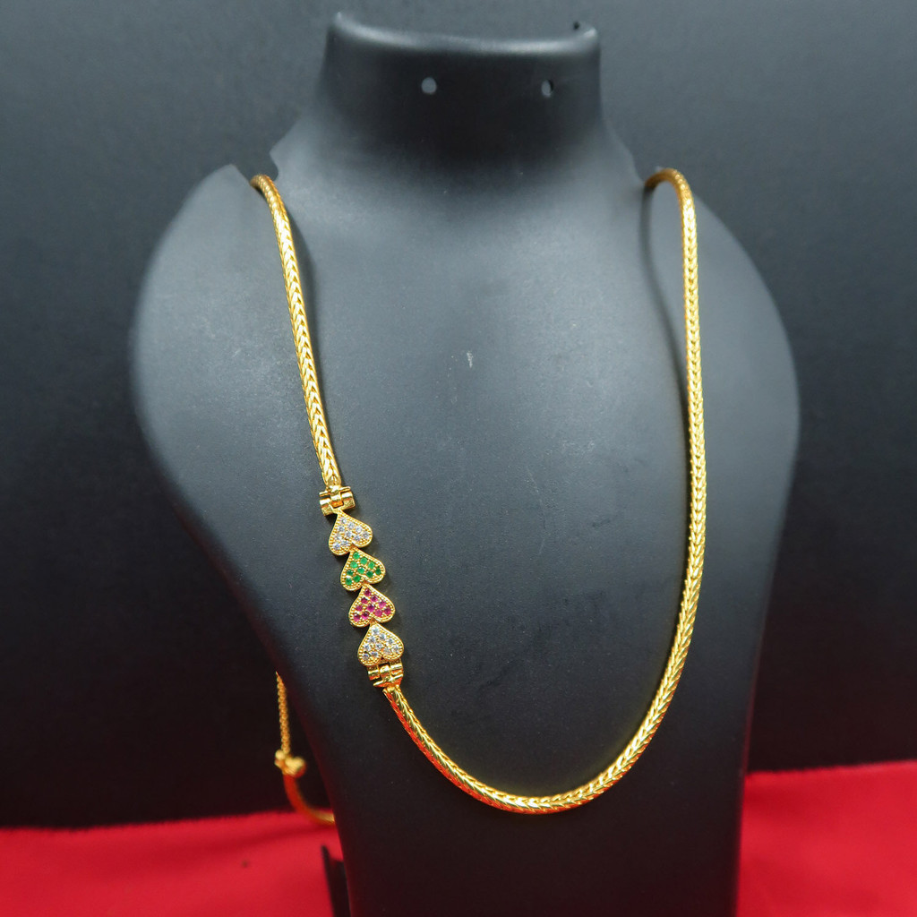 Gold Plated Moggupu Thali Chain | Indian Mop Chain - | Shopee Malaysia