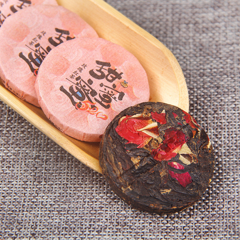 Rose Black Tea/Small Tea Cake Yunnan Fei Black Tea Rose Tea (First ...
