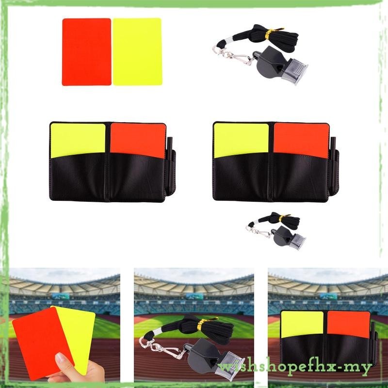 [WishshopefhxMY] Soccer Referee Cards Set, Red Card and Yellow Card for ...