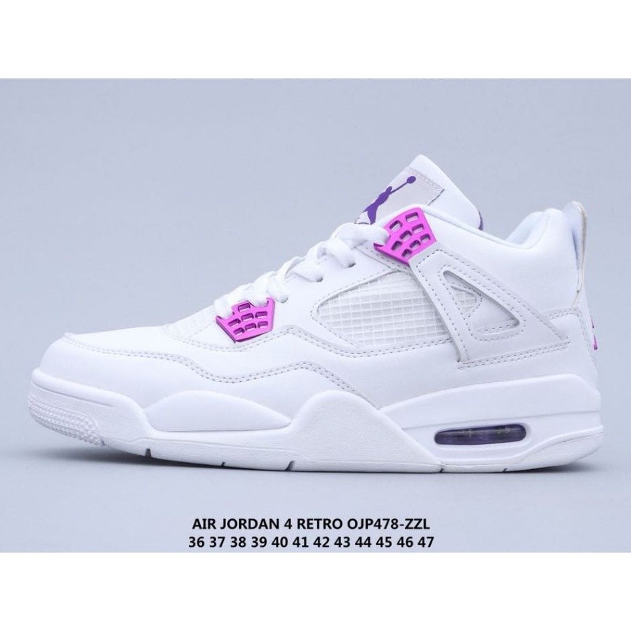 Jordan Air Jordan 4 Retro Purple Metallic 73 Vintage basketball shoes ...