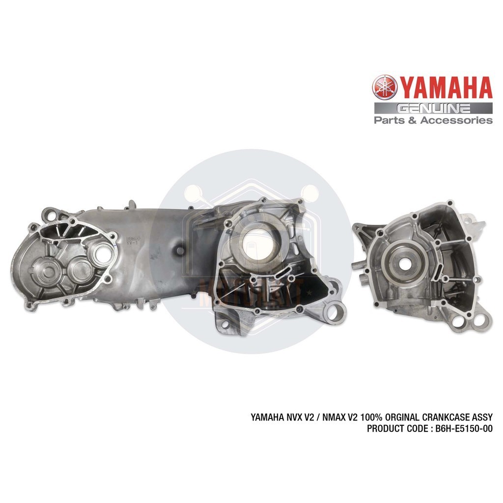YAMAHA NVX155 NVX 155 V2 N MAX NMAX V2 100% ORGINAL CRANKCASE ASSY ...