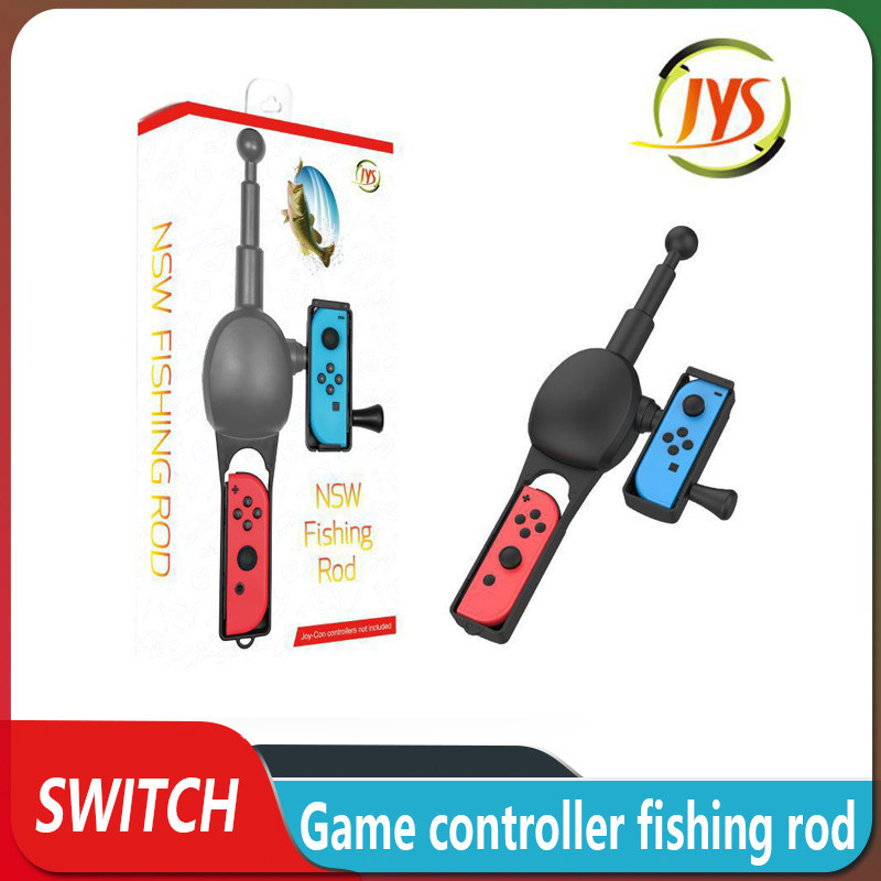 Nintendo Switch Game Handle Fishing Rod NS JoyCon Left and Right Handle ...