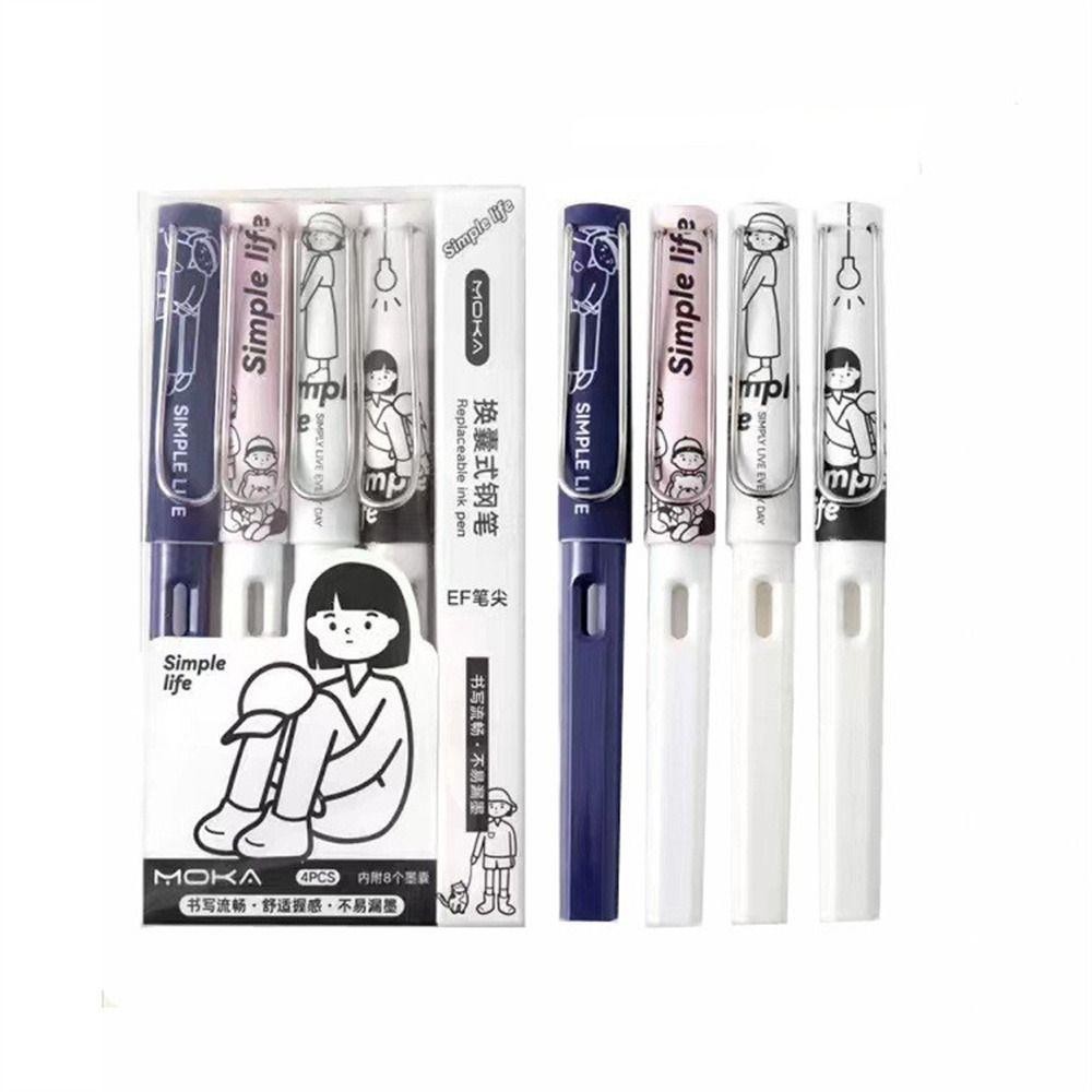 ELMER Fountain Pen, Cartoon Replaceable Capsule Fountain Pen, Back to ...