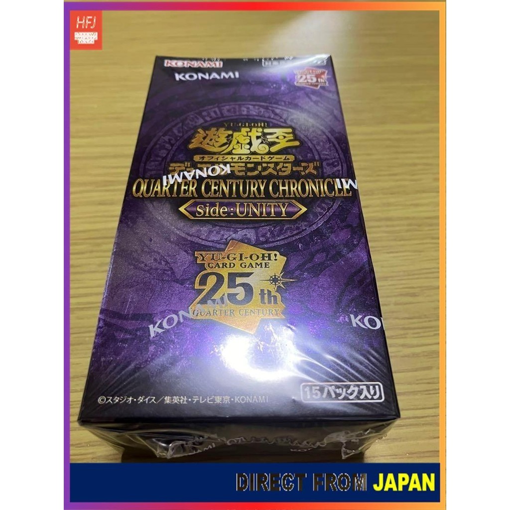 Yu-Gi-Oh! QUARTER CENTURY CHRONICLE side:UNITY 1box / New, unopened / DIRECT FROM JAPAN | Shopee ...