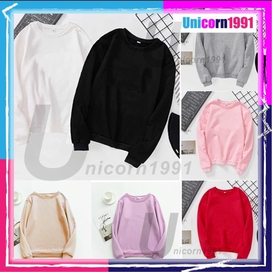 6-1🌟【 Murah Sekali】🌟 Unisex Quality Casual Long Sleeve Hoodie ...