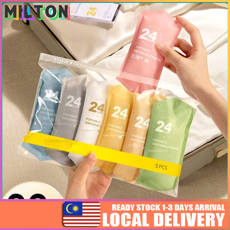 20pcs Disposable Panties Women Underwear Ladies Pure Cotton Sterile ...